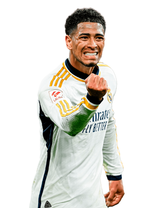 Bellingham PNG Real Madrid Football Render