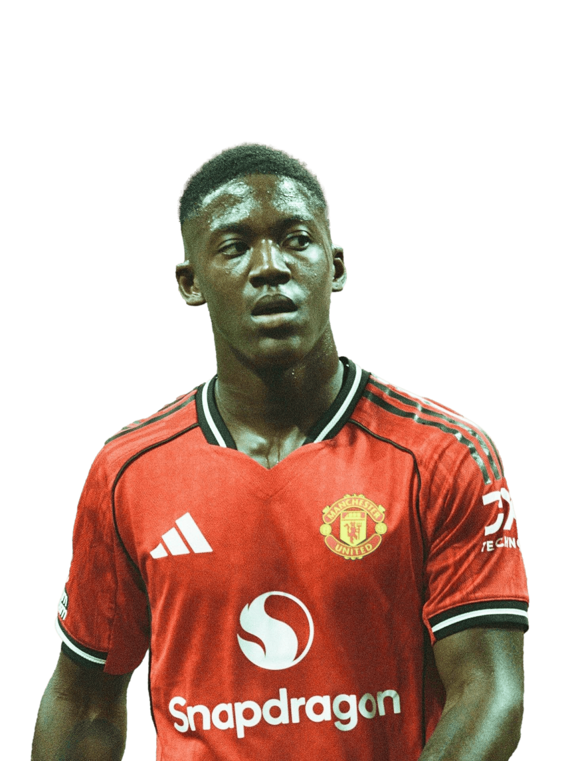 Kobbie Mainoo PNG United Football Render